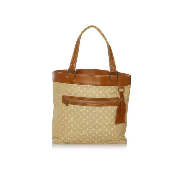 Louis Vuitton | Bags | Pre Loved Louis Vuitton Mini Lin Lucille Gm Tote ...